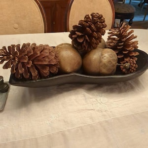 Jumbo Gold Pinecone - Etsy