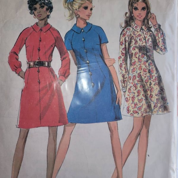 1960s Vintage Sewing Pattern Mccalls 9374 6276 7159 9421 Simplicity ...