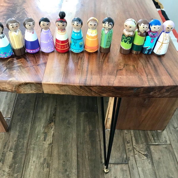 PJ Masks Toy Handpainted Pegs 3 Pack of Ninja Linos Villians Disney ...