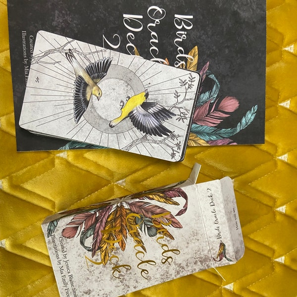 Birds Oracle Deck 2 WITH Additional Box - Etsy