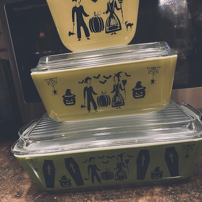 Pyrex Inspired Halloween Decal Pack DECALS ONLY - Etsy