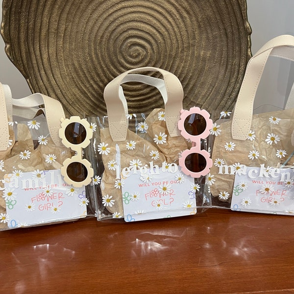 Flower Girl Gift Box for Flower Girl Proposal Kit for Junior Bridesmaid ...