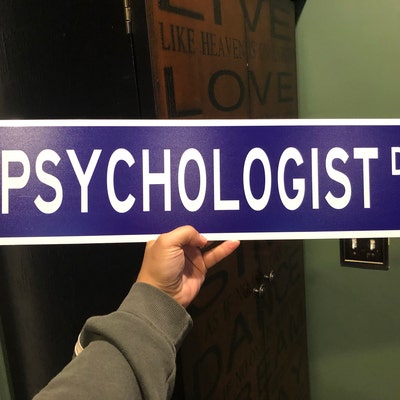 Psychologist, Psychologist Gift, Psychologist Sign, School Psychologist ...