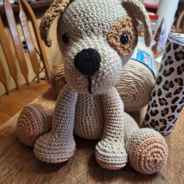 Patrón crochet Perro Amigurumi Perro pdf tutorial Lolo el perro - Etsy ...