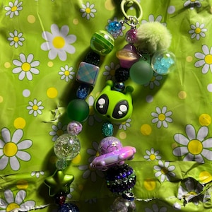 Rainbow Beaded White Canvas Wind Spinner Handmade Porch Decor Twirly ...