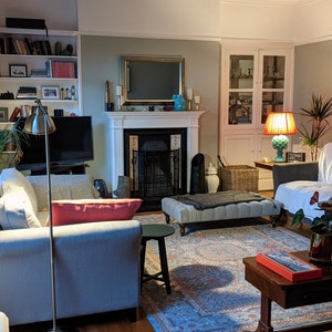 Large Round deep Footstool Coffee Table Bench Puff Furniture | Etsy