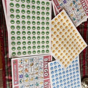 DIGITAL DOWNLOAD - Pixel Mining Game 32 Bingo Cards Includes Calling ...