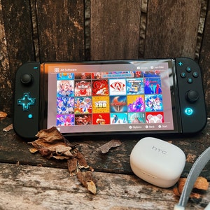 Custom White Nintendo Joycons With Rainbow Hearts & Pink - Etsy