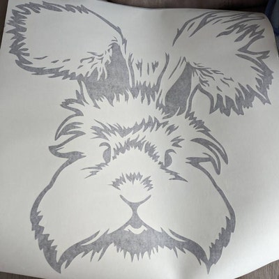 Rabbit SVG, Bunny Svg, Angora Rabbit Breed, Hare, Cute Animal, Face ...