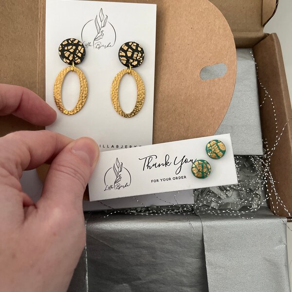 Handmade Polymer Clay/gift/polymer Clay Earrings/gift Box/mother’s Day ...