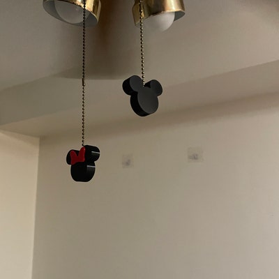 Mickey Mouse Ceiling Fan Pull Disney Bedroom Disney Home Decor - Etsy
