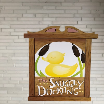 Tangled Party: Snuggly Duckling Pub Sign digital File - Etsy