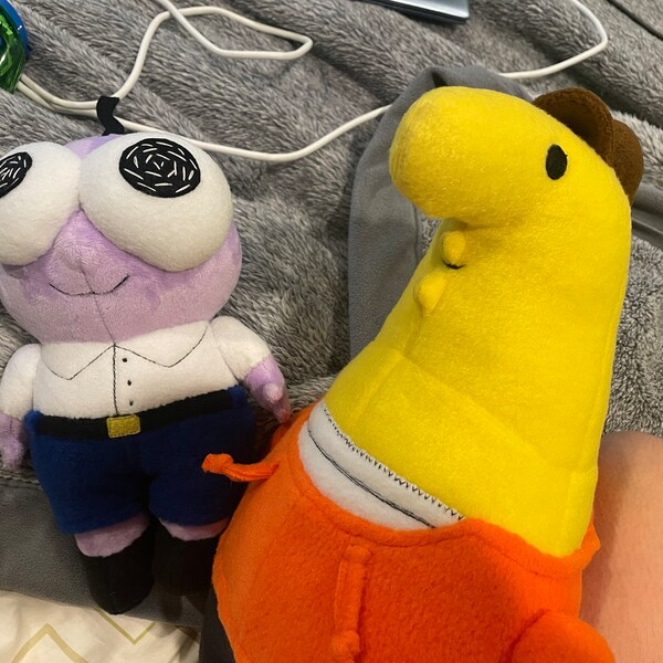 Smiling Friends Pim Plushie Handmade - Etsy Canada