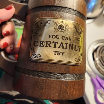 Dungeons and Dragons, Dungeon Master Personalized Mug, I Am DM That's ...