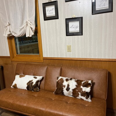 Tricolor Mini Cowhide Rug High Quality Cowhide Rug Hair on - Etsy