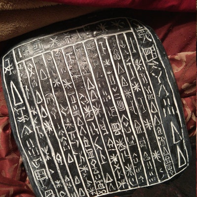 Word of God DOUBLE SIDED Tablet Angel Tablet Demon Tablet Supernatural ...