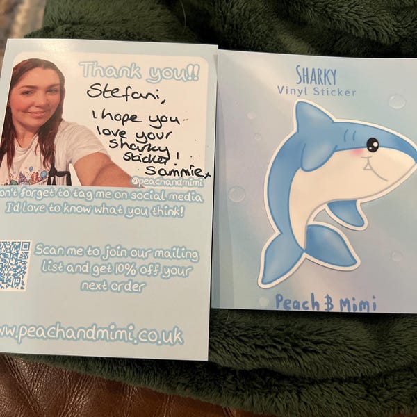 Shark Thank You Teacher Card, Thank You Teacher Card, Thank You for ...