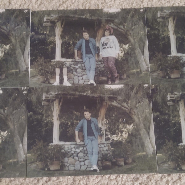 BTTF, Back to the Future, Mcfly Disappearing Family Photo Set - Etsy