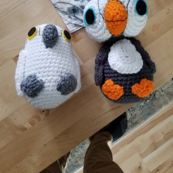 Puffin Rock Toys, Inspired by Oona From Puffin Rock, Amigurumi, Crochet ...