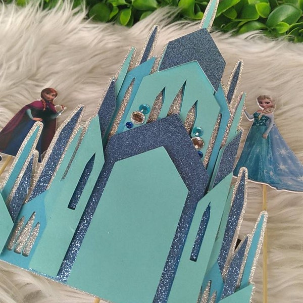 Frozen Castle SVG File for Cake Topper or Party Decorations | Arendelle ...
