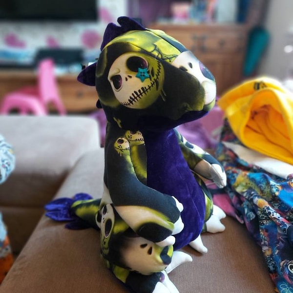 Raptor Plushie Pattern PDF- Dinosaur Stuffed Animal Pattern Plush ...