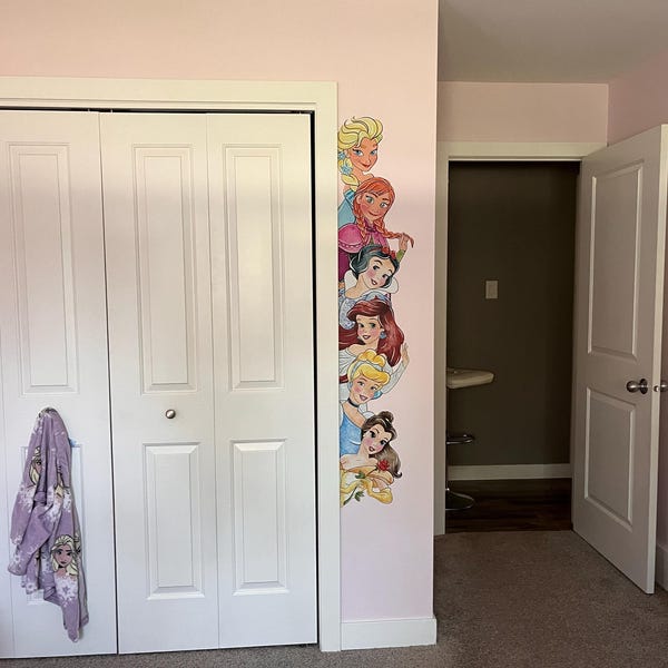 Toy Story Peek A Boo Door Decals, Disney Peeking Wall Stickers, Woody ...