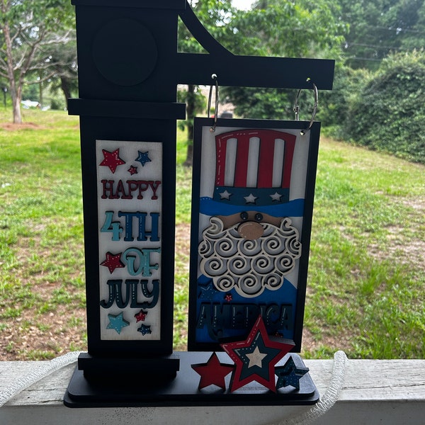 Post Sign Stand Laser Cut File, Post Sign Holder Laser SVG, Laser Cut ...