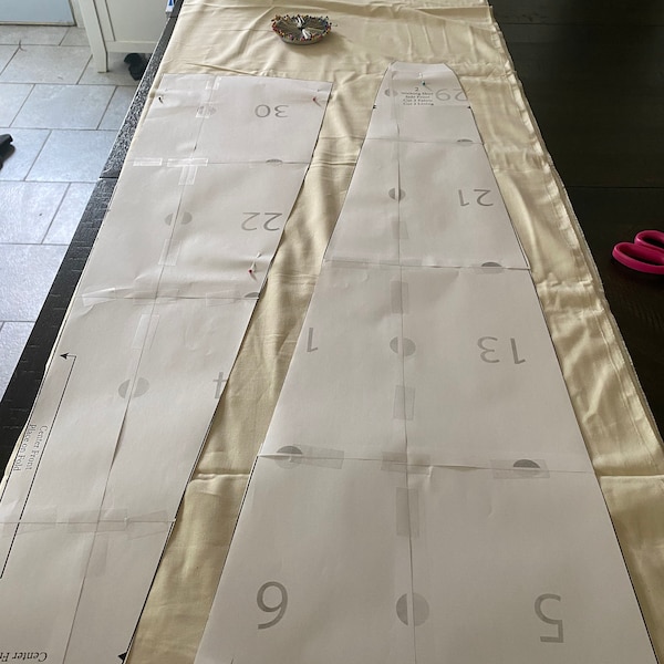 1890s Split Riding Skirt Sewing Pattern | Victorian Cycling Skirt ...