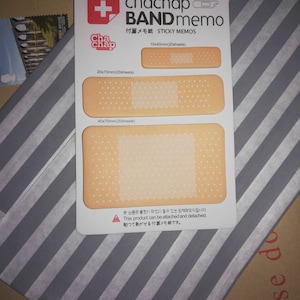 Band Aid Sticky Notes, Medical Plaster Sticky Notes, Reminder Notes ...