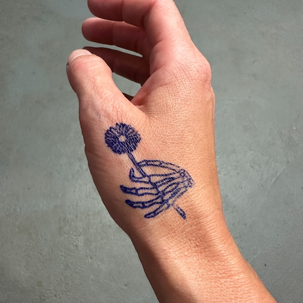 Pre-made Ready to Use Flash Tattoo Stencils Set of 4 - Etsy