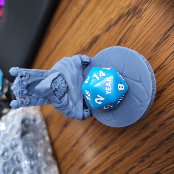 Wizard Pondering Orb Meme D&D Resin 28mm 32mm 54mm Mini Dungeons and ...