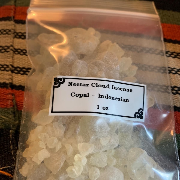 Gold Copal, Gold Damar Indonesian Incense Resin, Purification and ...