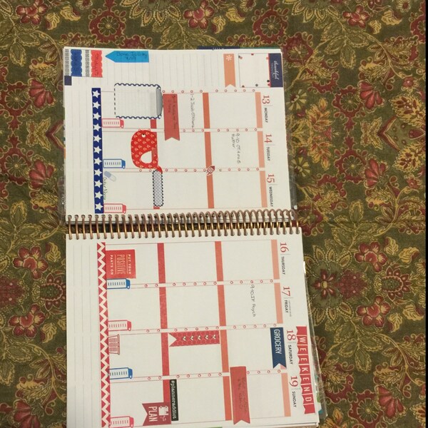 Halloween Countdown Printable Planner Stickers DIY Sheet (fits Erin ...