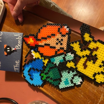 Retro Super Mario Flowers With Grass Mario Plant Video - Etsy
