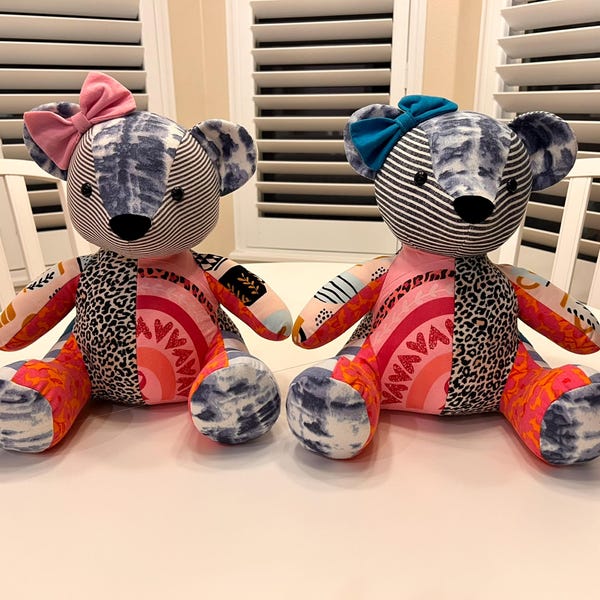 Memory Bear Keepsake - Etsy