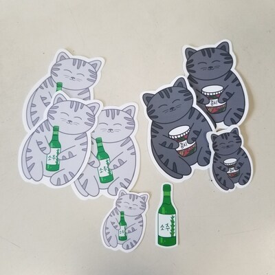 Mini Small Korean Food Sticker Pack / Asian Food Stickers / - Etsy