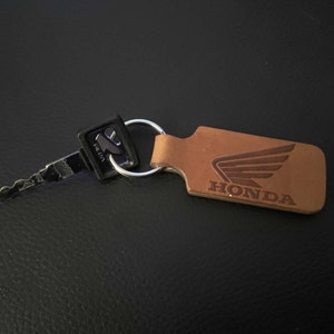 Handmade Leather Keychain ,key Case, Leather Pouch, Embossed ...