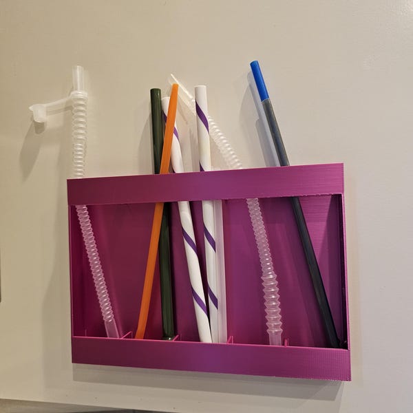 Straw Organizer / Holder Version 2 - Etsy