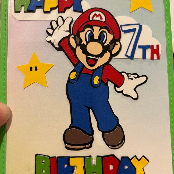 Super Mario 4th Birthday SVG, PNG, Jpg, Mario and Luigi Birthday, Mario ...