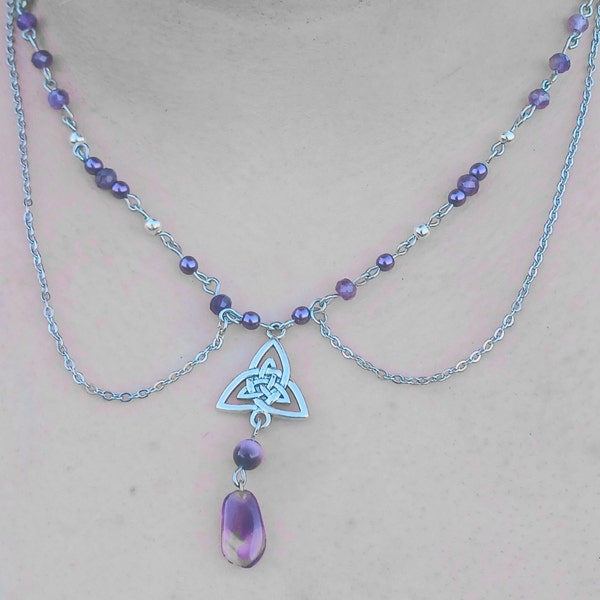 Vampire Queen Choker - Gothic Chic, Witchcraft, Blood Droplet, Horror ...