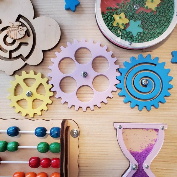 Busy Board Parts Set of 3 Gears Busy Board Diy Busy Board Details ...