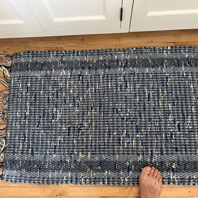 Hand Woven Rag Rug - Etsy