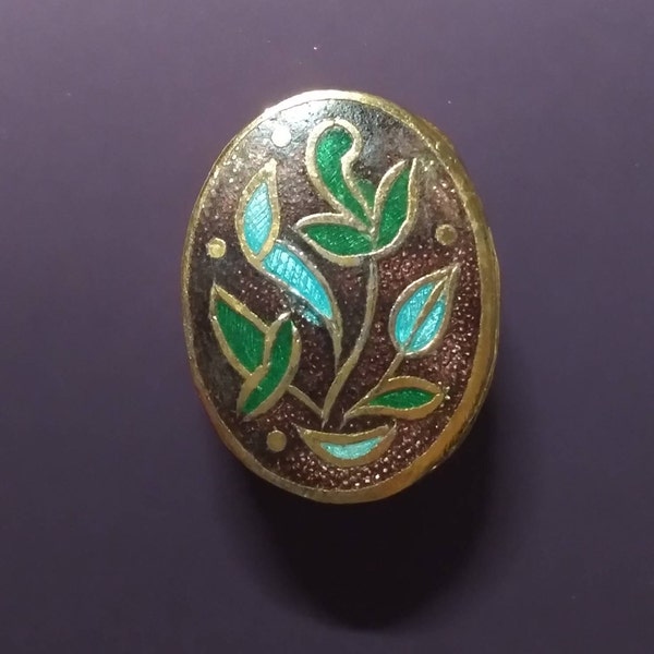 Cloisonne Dragon and Birds Tibor or Round Boxes, Trinket / Pill Boxes ...