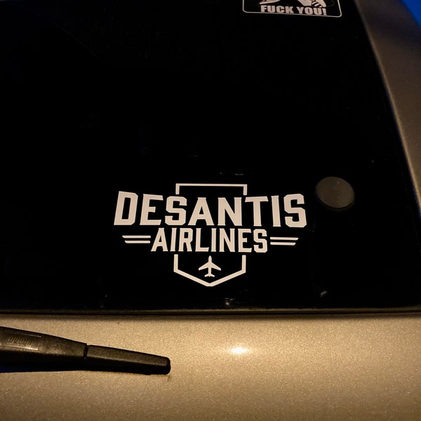 Bocephus Parody Funny Campaign 7 X 3.25 White Vinyl Transfer Decal ...