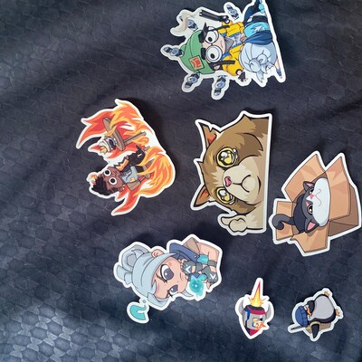 Omen Cat Dance Valorant Spray Waterproof Sticker - Etsy