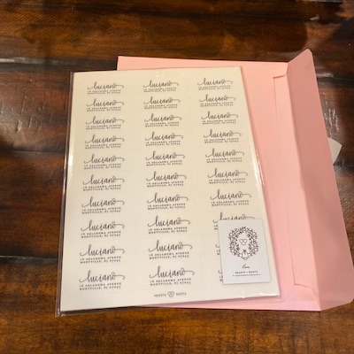 Return Address Labels, Clear Address Labels, Wedding Address Labels ...