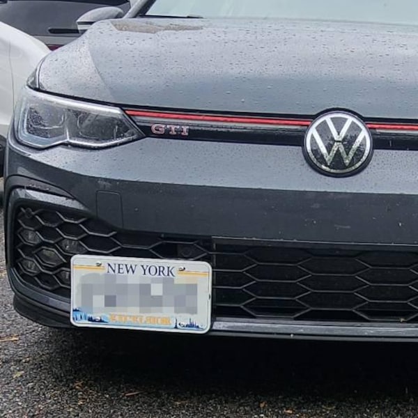 2015-2017 MK7 GOLF GTI License Plate Holder V2.0 - Etsy