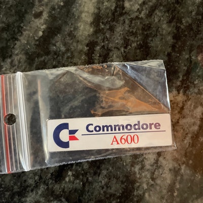 Commodore Amiga 600 Color Label / Logo / Sticker / Badge 49 X - Etsy