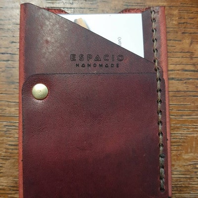 Big Spender Minimalist Leather Wallet, Simple Front Pocket Wallet, Slim ...