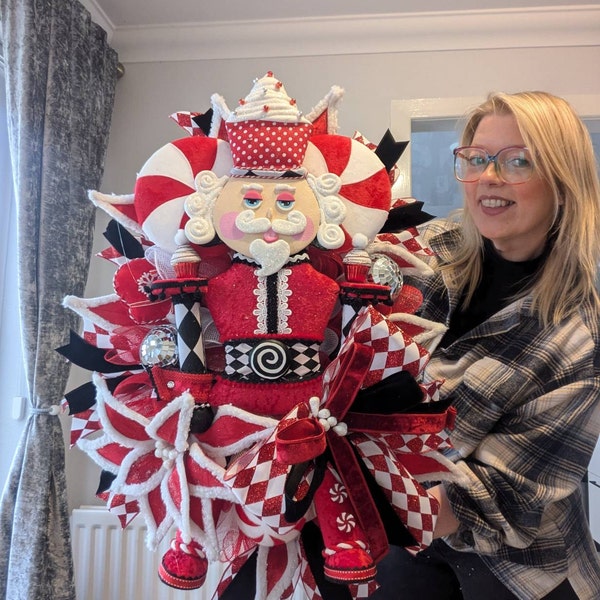 Gold With Gold Jewel Wire Edged Ribbon, 2.5 Wide, Full Roll 9 Meters ...